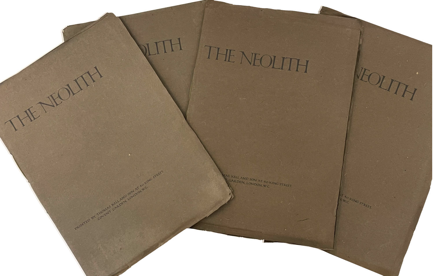 The Neolith. Nos I-IV by HEWITT, Graily, NESBIT, Edith., JACKSON, F ...
