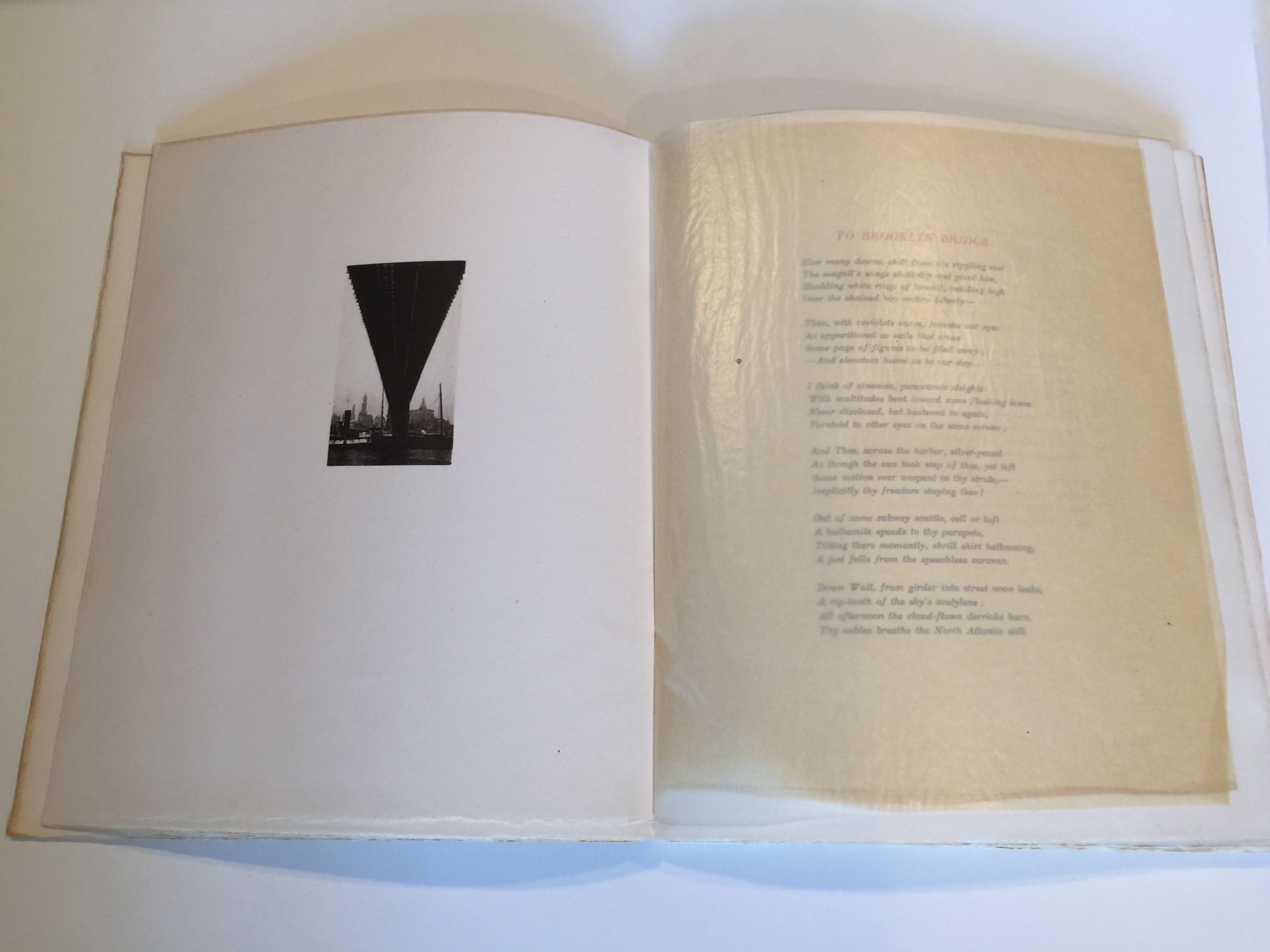 The Bridge by Hart Crane | Hardcover | 1930 | The Black Sun Press | Biblio