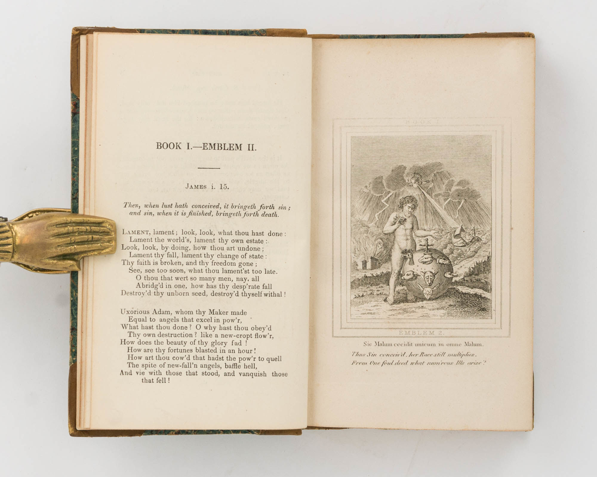 Emblems, Divine and Moral, by Francis Quarles. New edition, carefully ...