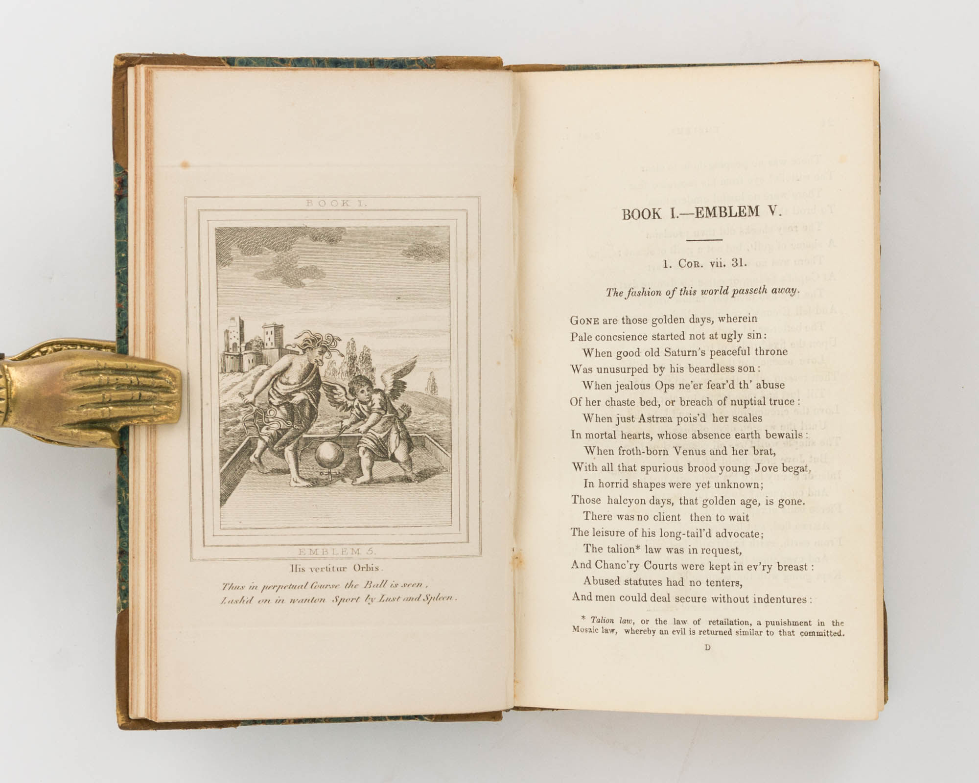 Emblems, Divine and Moral, by Francis Quarles. New edition, carefully ...