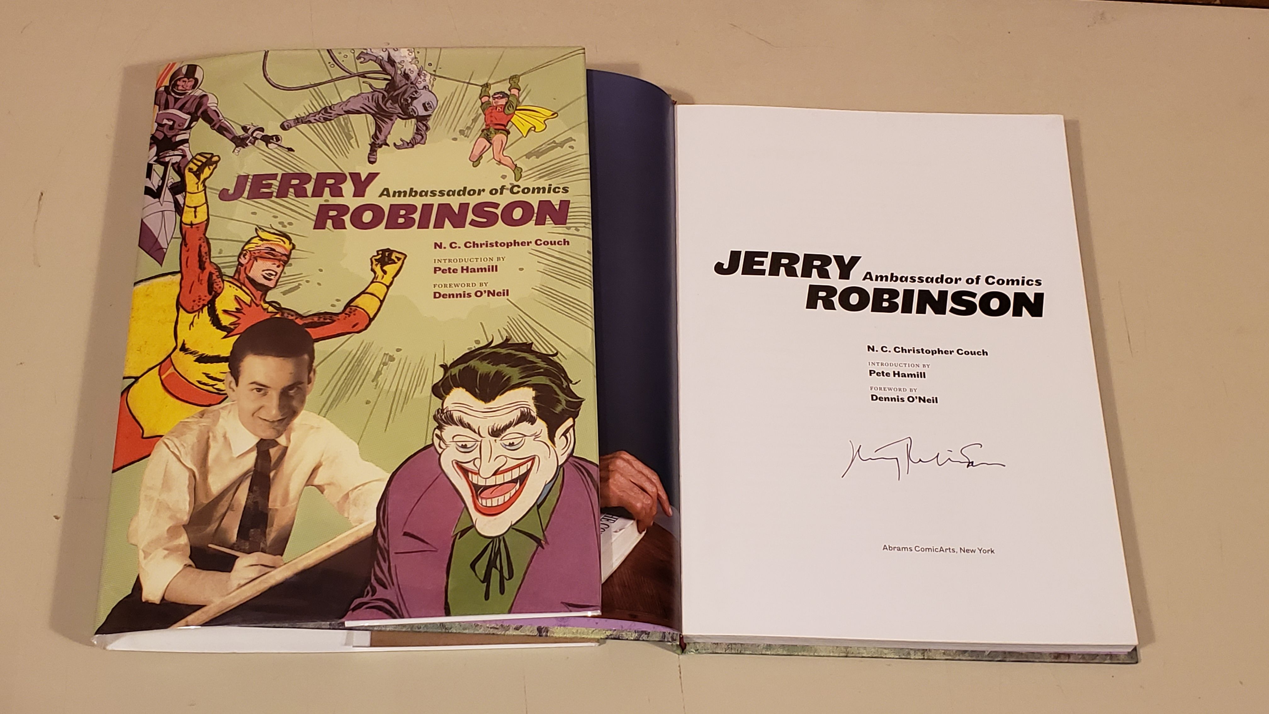 Jerry Robinson: Ambassador of Comics by N. C Couch - Signed First ...