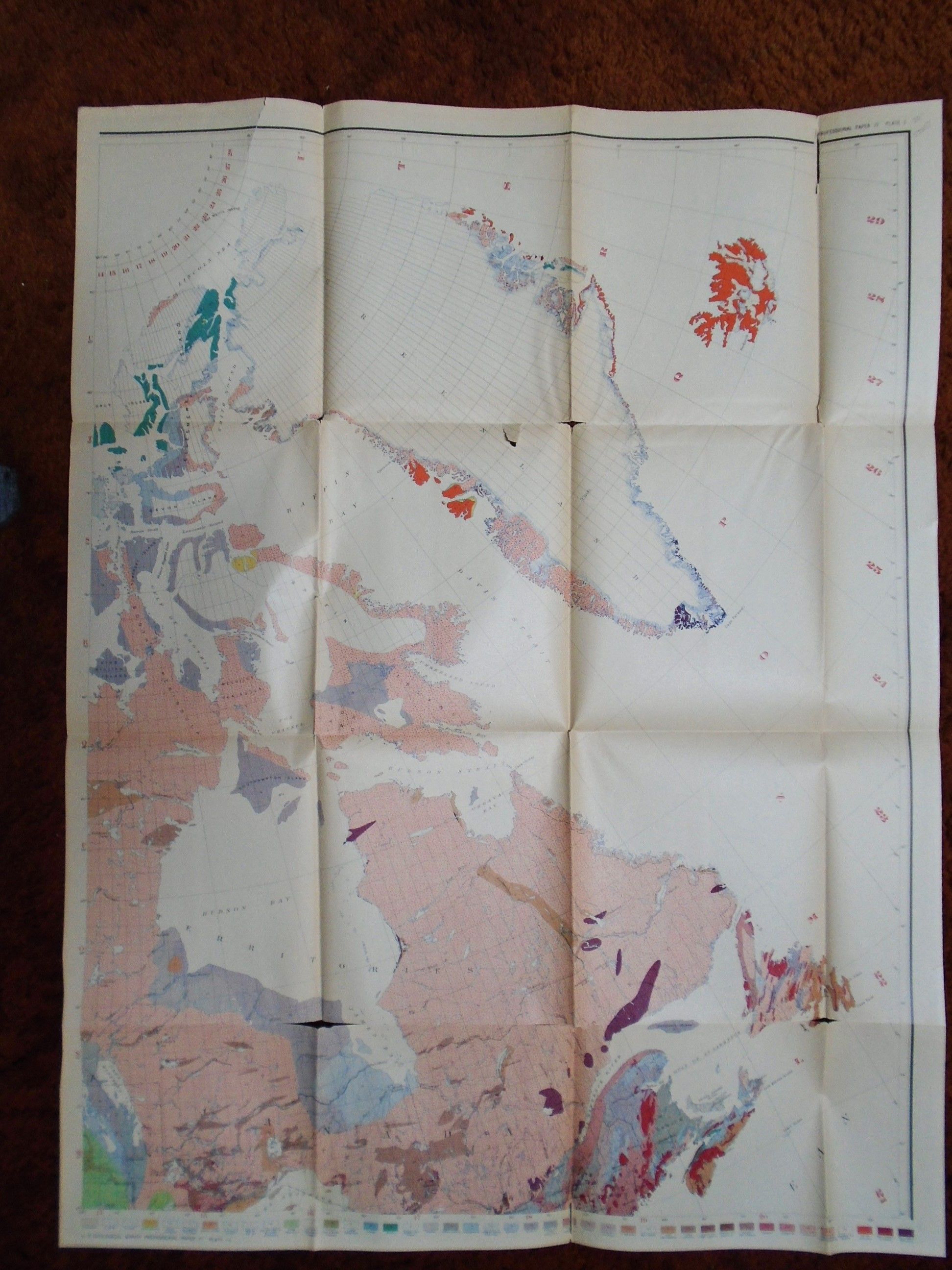 UNITED STATES GEOLOGICAL SURVEY PROFESSIONAL PAPER NO. 71, PLATE Ib Map ...