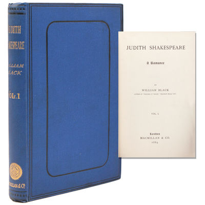 Judith Shakespeare A Romance by Black, William | Search for rare books ...