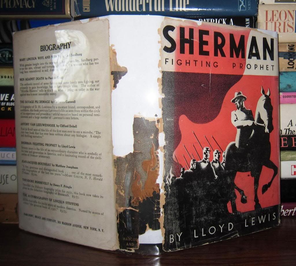 SHERMAN Fighting Prophet by Lewis, Lloyd | Hardcover | 1932 | Harcourt ...