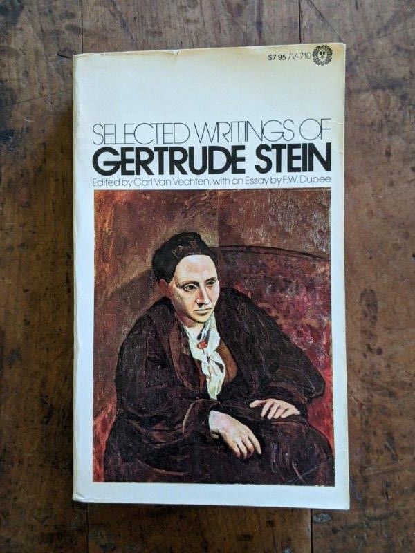 Gertrude Stein Books