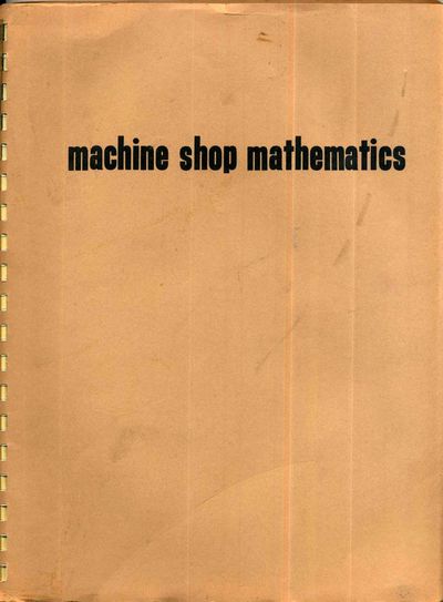 BIBLIO | Machine Shop Mathematics by | | | Delmar Publishers, Inc