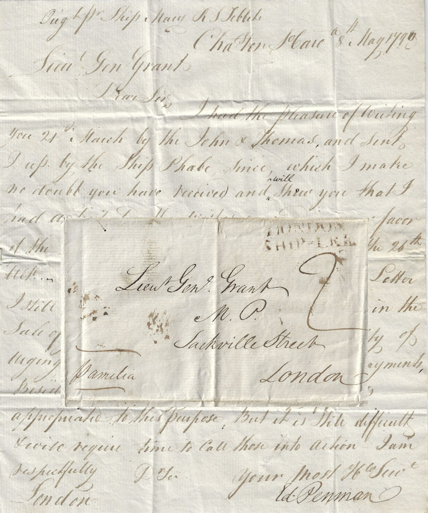 1790 - Letter from an infamous but influential South Carolina slave ...