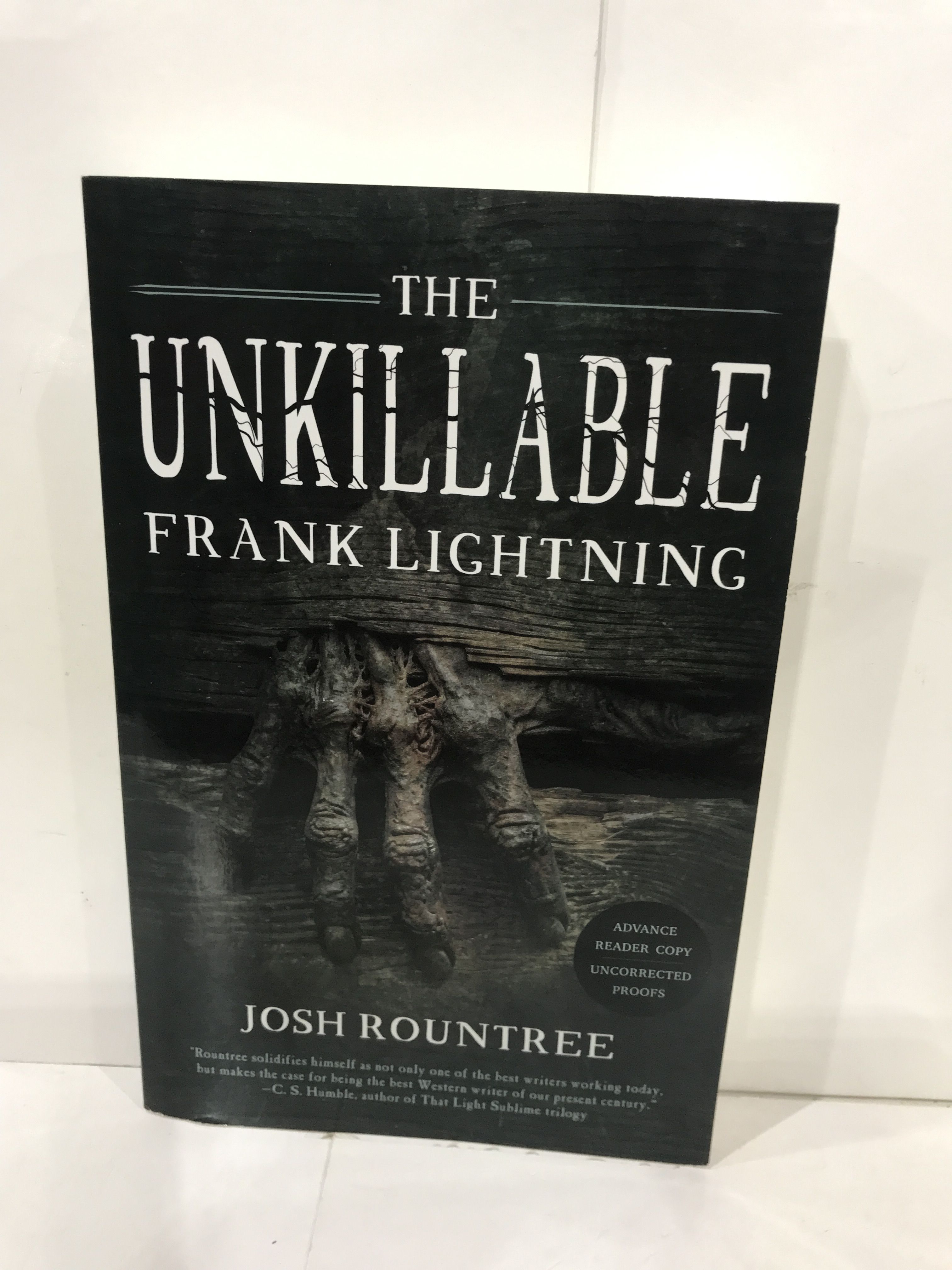 The Unkillable Frank Lightning (Advance Readers Copy) by Josh Rountree | TRADE PAPERBACK | 2025 ...
