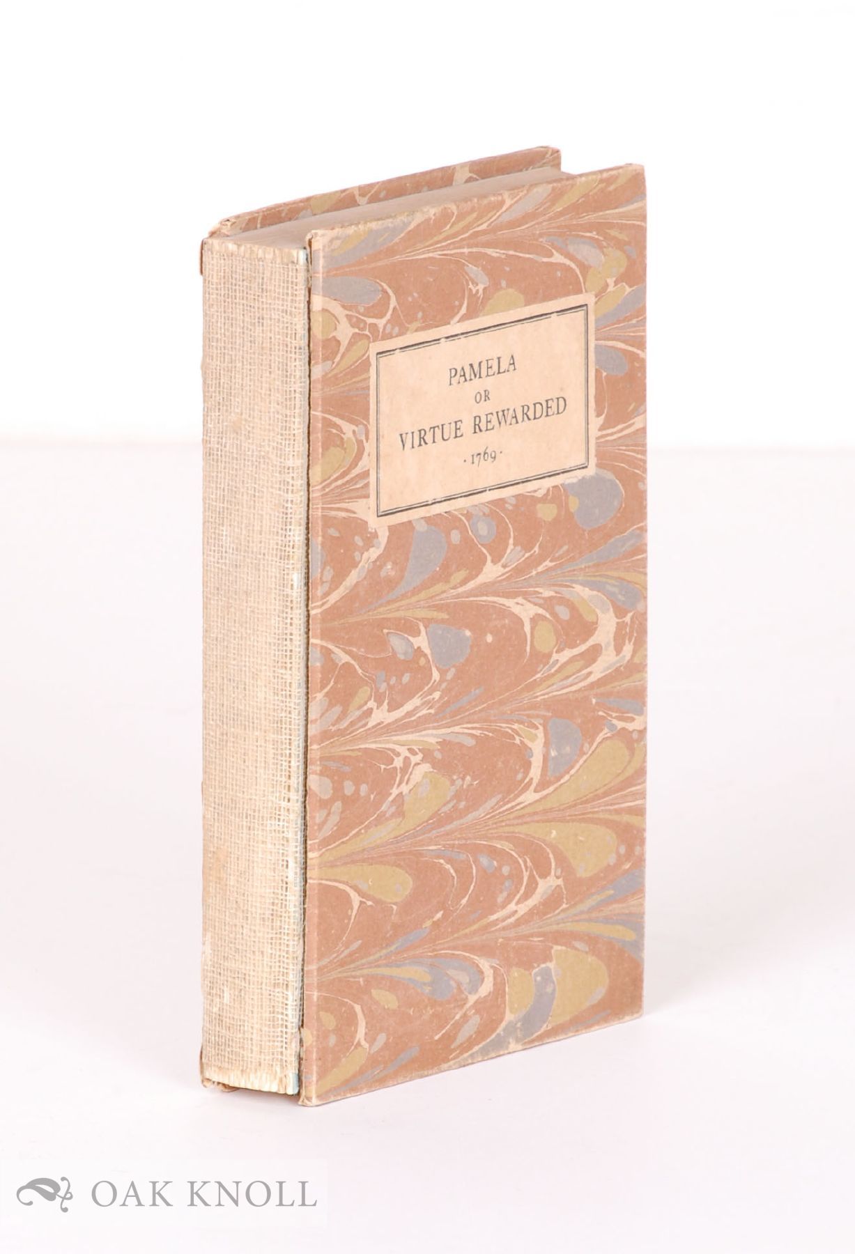 PAMELA OR VIRTUE REWARDED, A FACSIMILE REPRODUCTION OF THE EDITION OF ...