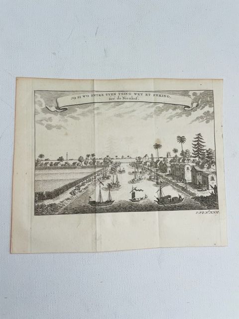 Beijing Engraving by Jakob van der Schley Rendered by Johan Niehof ...