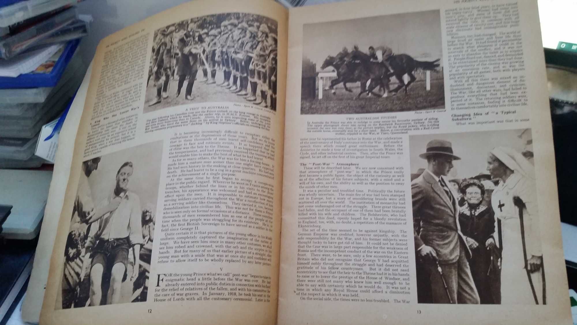 His Majesty King Edward VIII : The Story Of His Life - Profusely ...