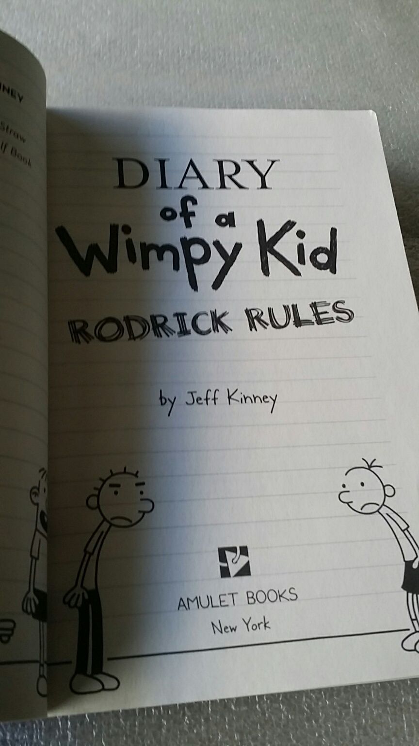 Diary Of A Wimpy Kid Book 2