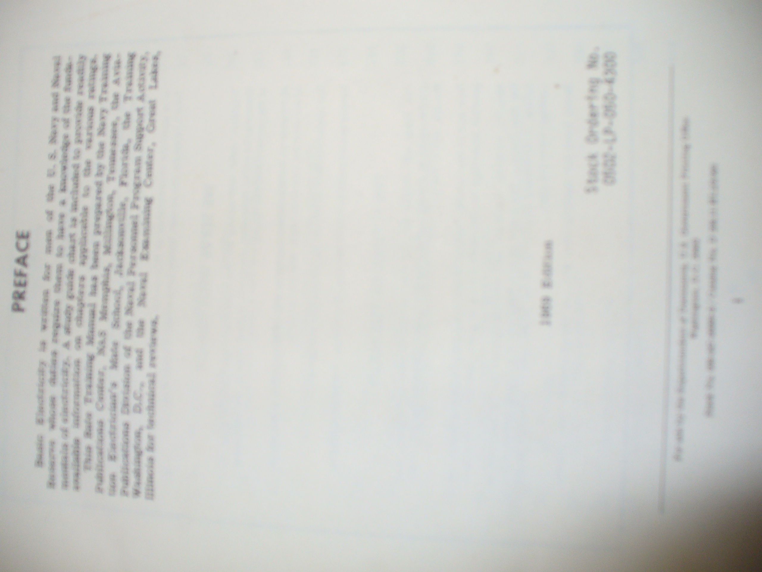 BIBLIO | Basic Electricity by U. S. Navy Bureau Of Naval Personnel ...