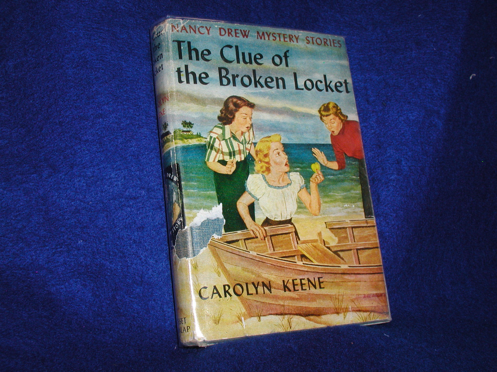 BIBLIO | The Clue of the Broken Locket: Nancy Drew Mystery Stories # 11 ...