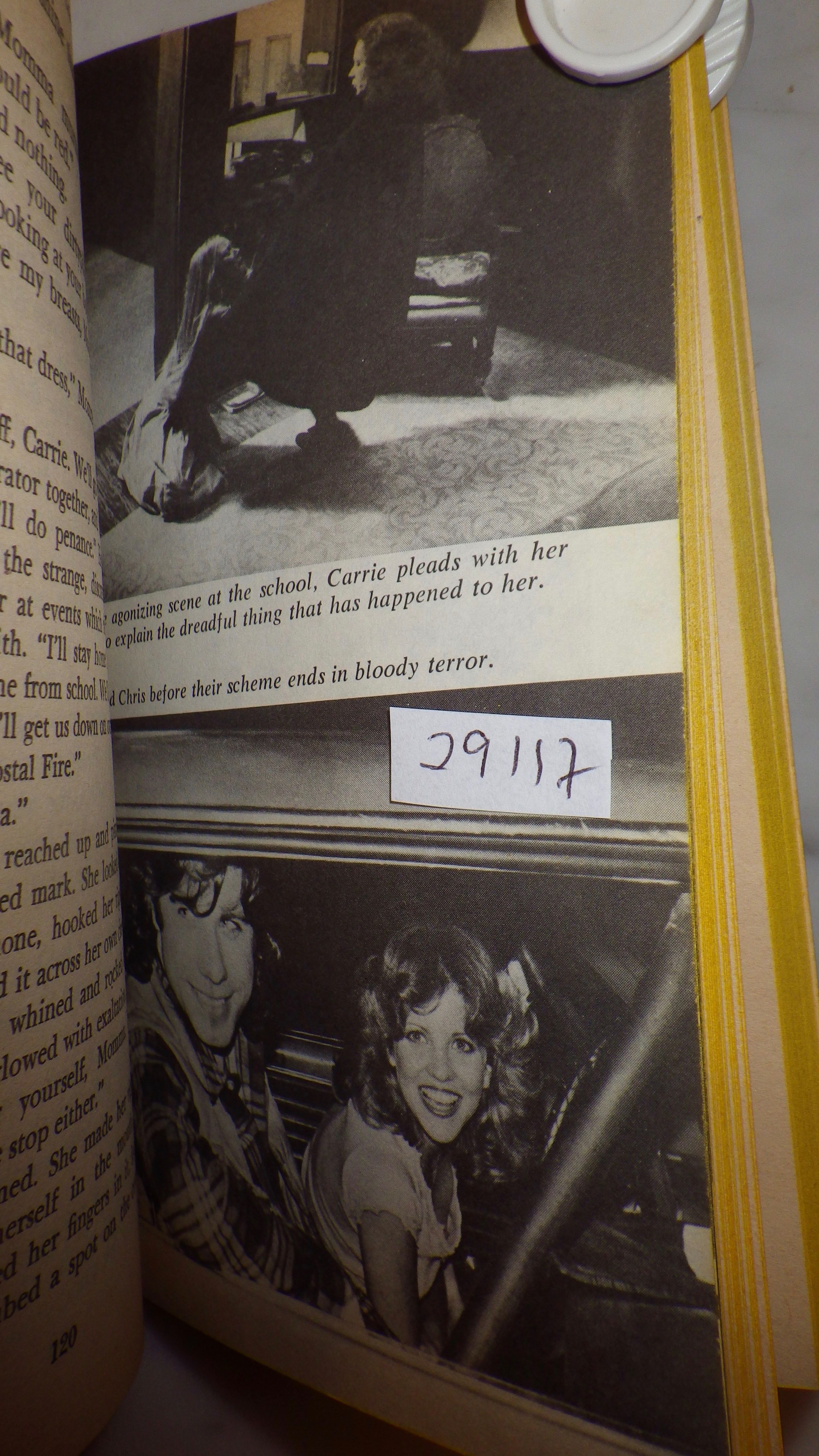 CARRIE by STEPHEN KING , SIGNED by Actress PIPER LAURIE (who starred ...