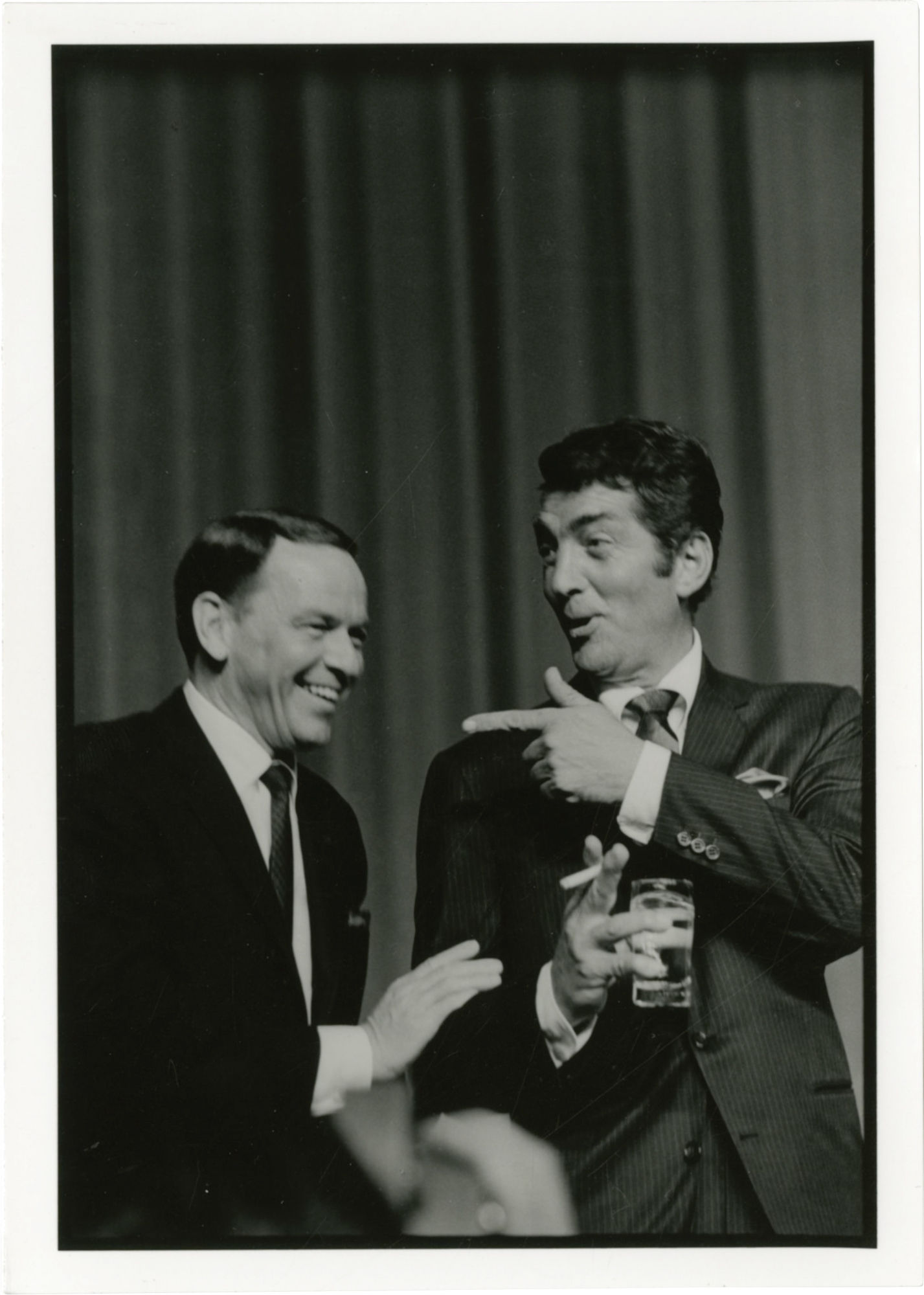 Dean Martin Und Frank Sinatra Frank Sinatra And Dean Martin Performing