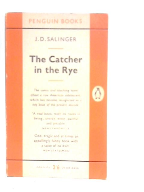 Catcher In The Rye Back Cover