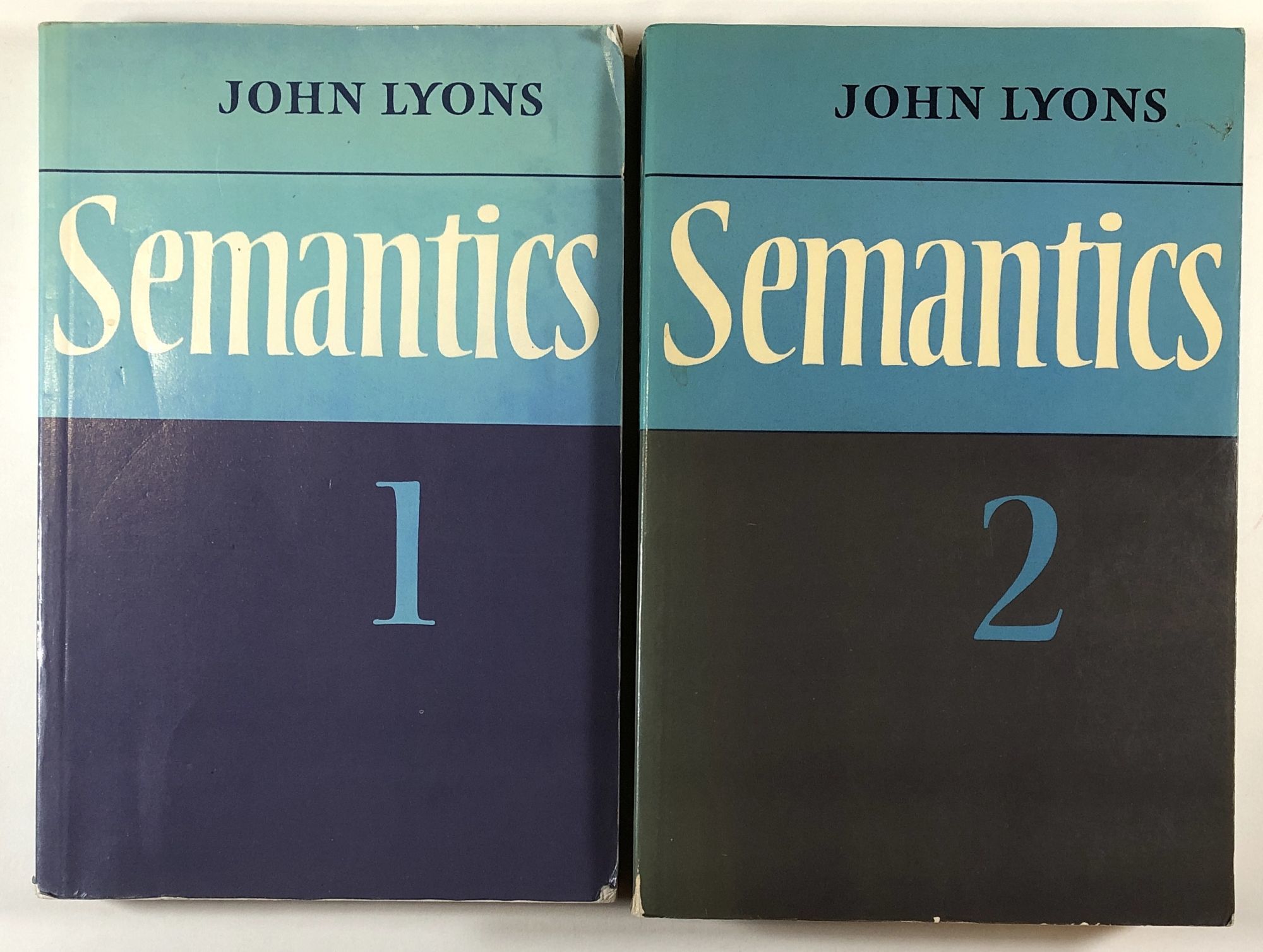 Semantics (2 Volume Set) by Lyons, John | Paperback | 1977 | Cambridge University Press ...