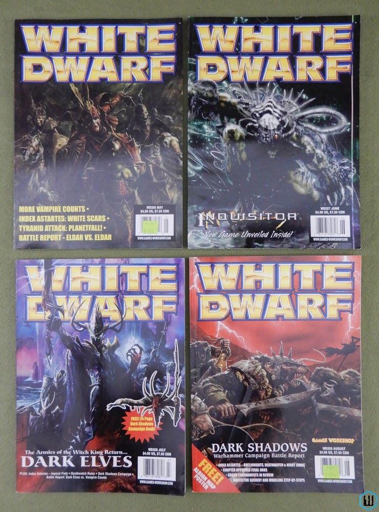 White Dwarf Magazine, Issue 256 257 258 259 by staff | Paperback ...