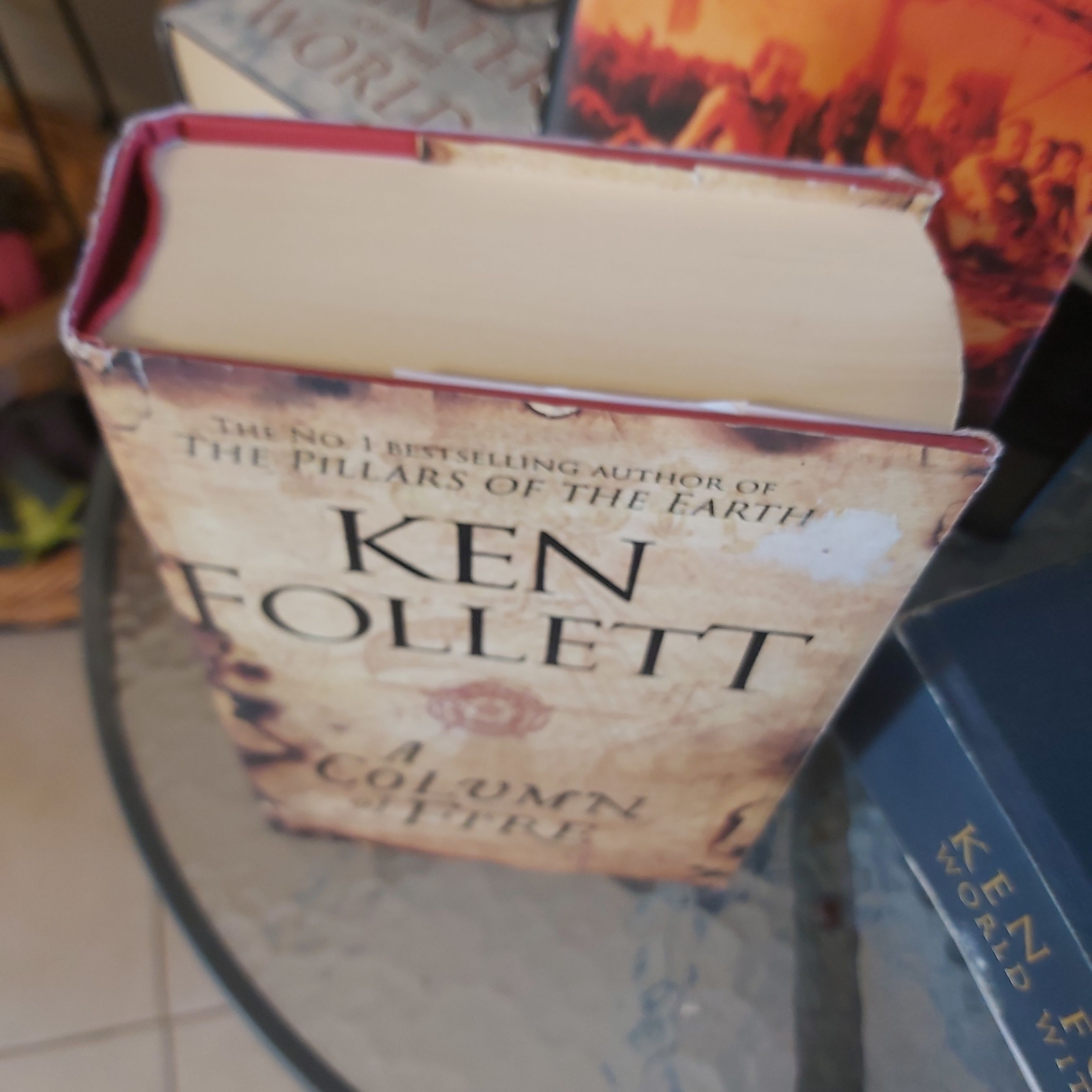 A Column of Fire by Ken Follett - First Edition - 2017 - from Petes ...
