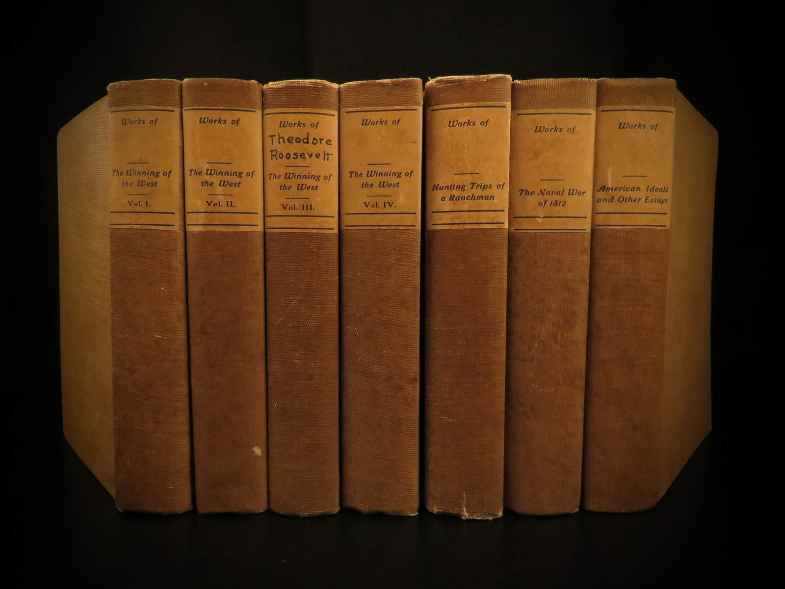 Works of Theodore Roosevelt by ROOSEVELT, Theodore | Hardcover; tight ...