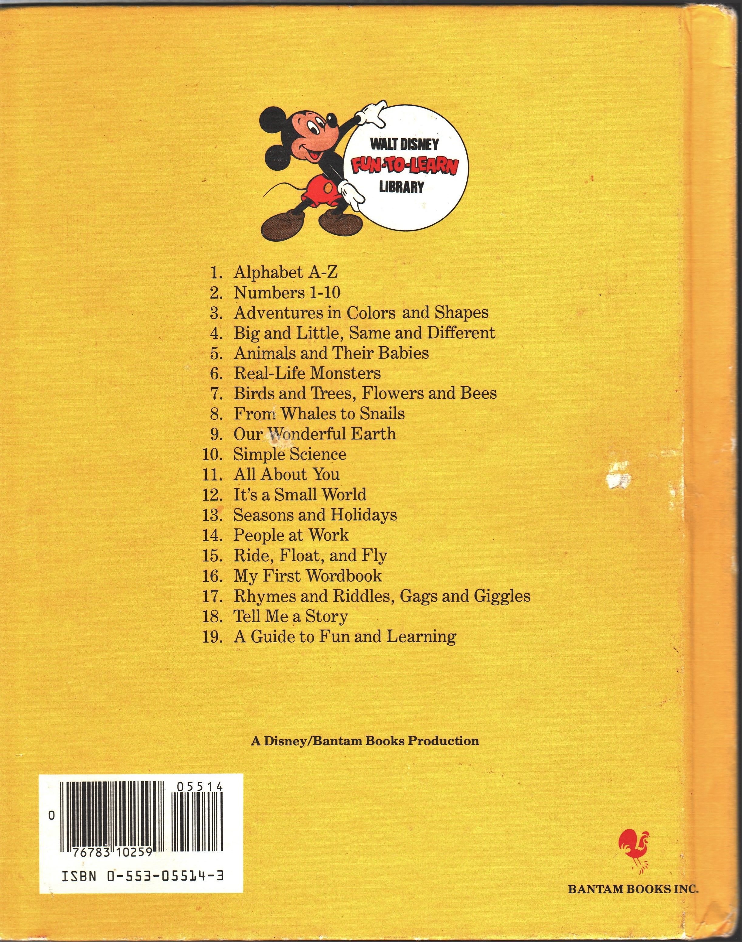 Simple Science (Walt Disney Fun-To-Learn Library, No 10) by Disney ...