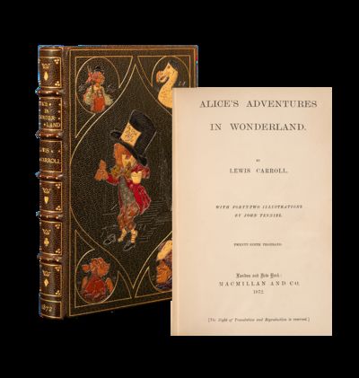 Alice's Adventures in Wonderland by [Fine Binding - Kelliegram] Carroll, Lewis | 1872 ...