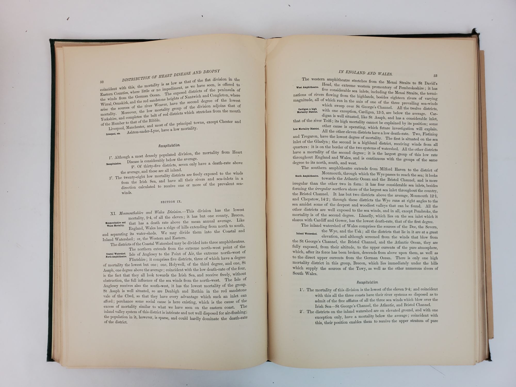 THE GEOGRAPHICAL DISTRIBUTION OF HEART DISEASE AND DROPSY, CANCER IN ...