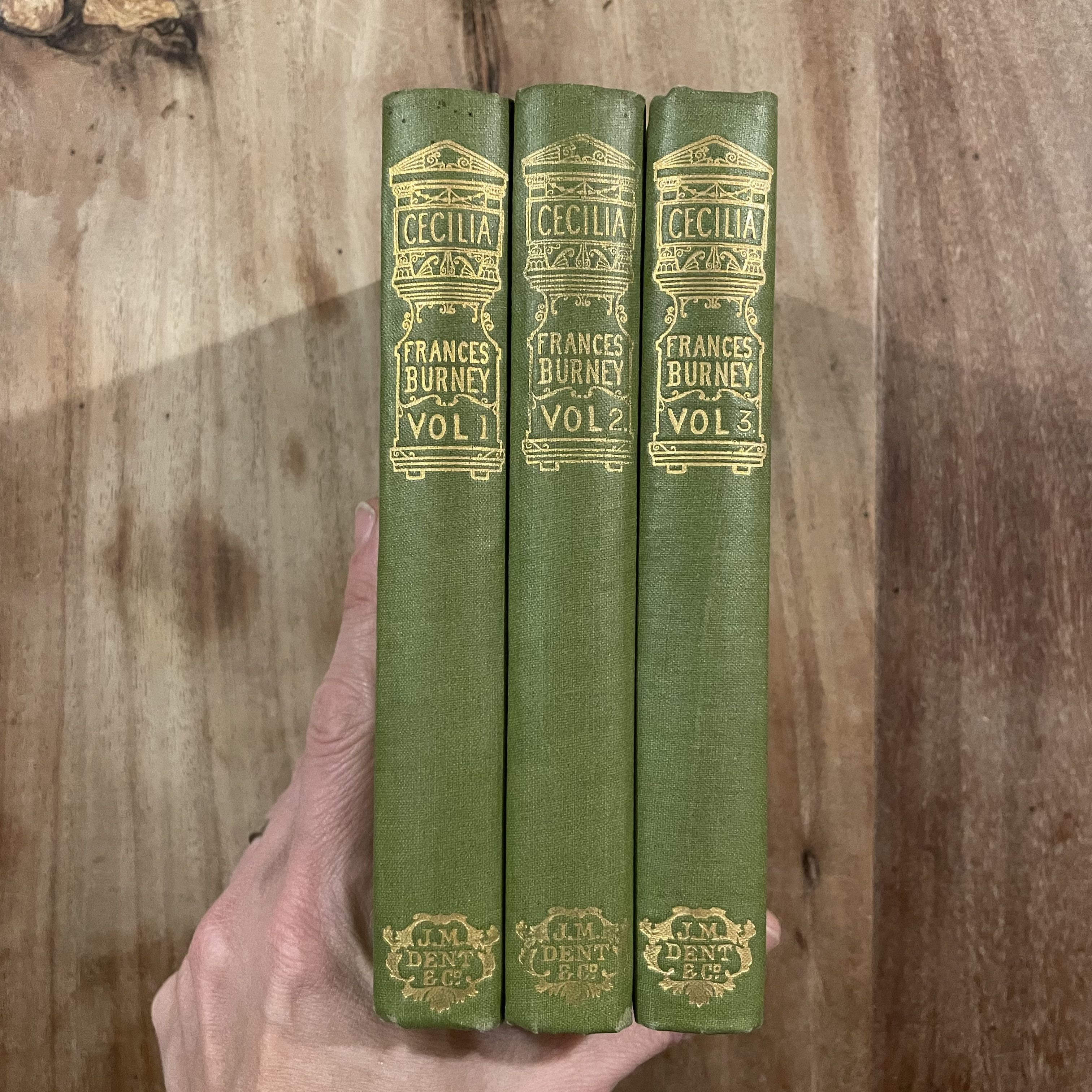 Cecilia or Memoirs of an Heiress (3 Vols: Complete) by Frances (Fanny ...