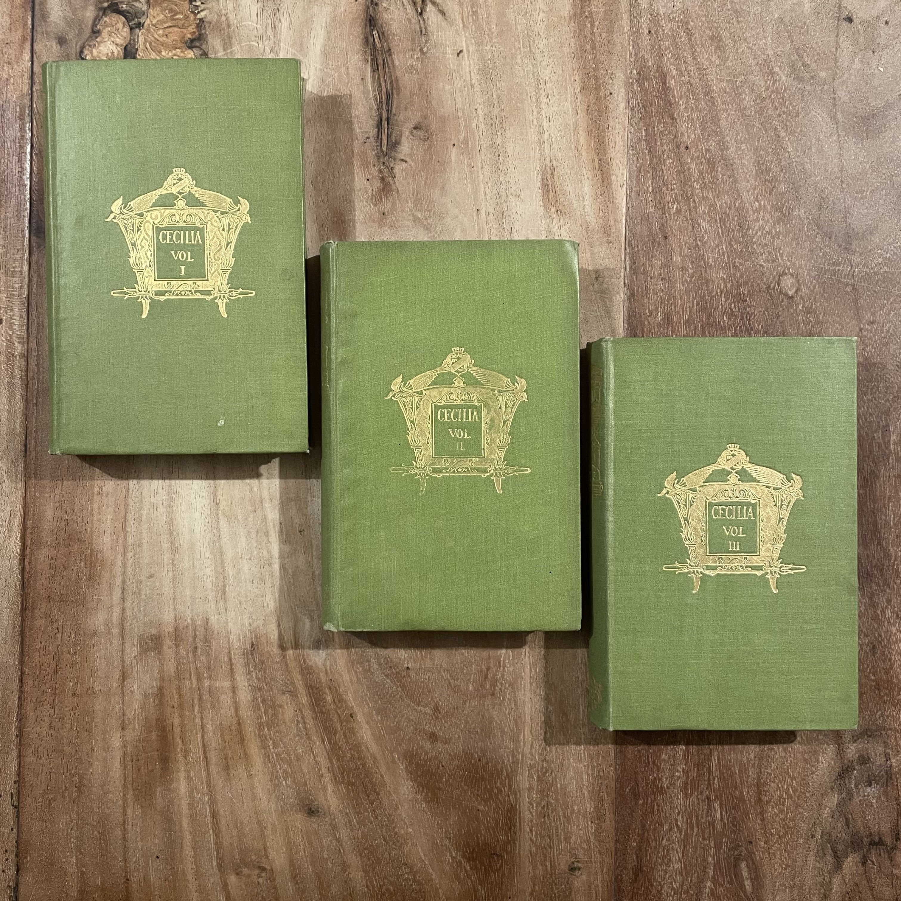 Cecilia or Memoirs of an Heiress (3 Vols: Complete) by Frances (Fanny ...