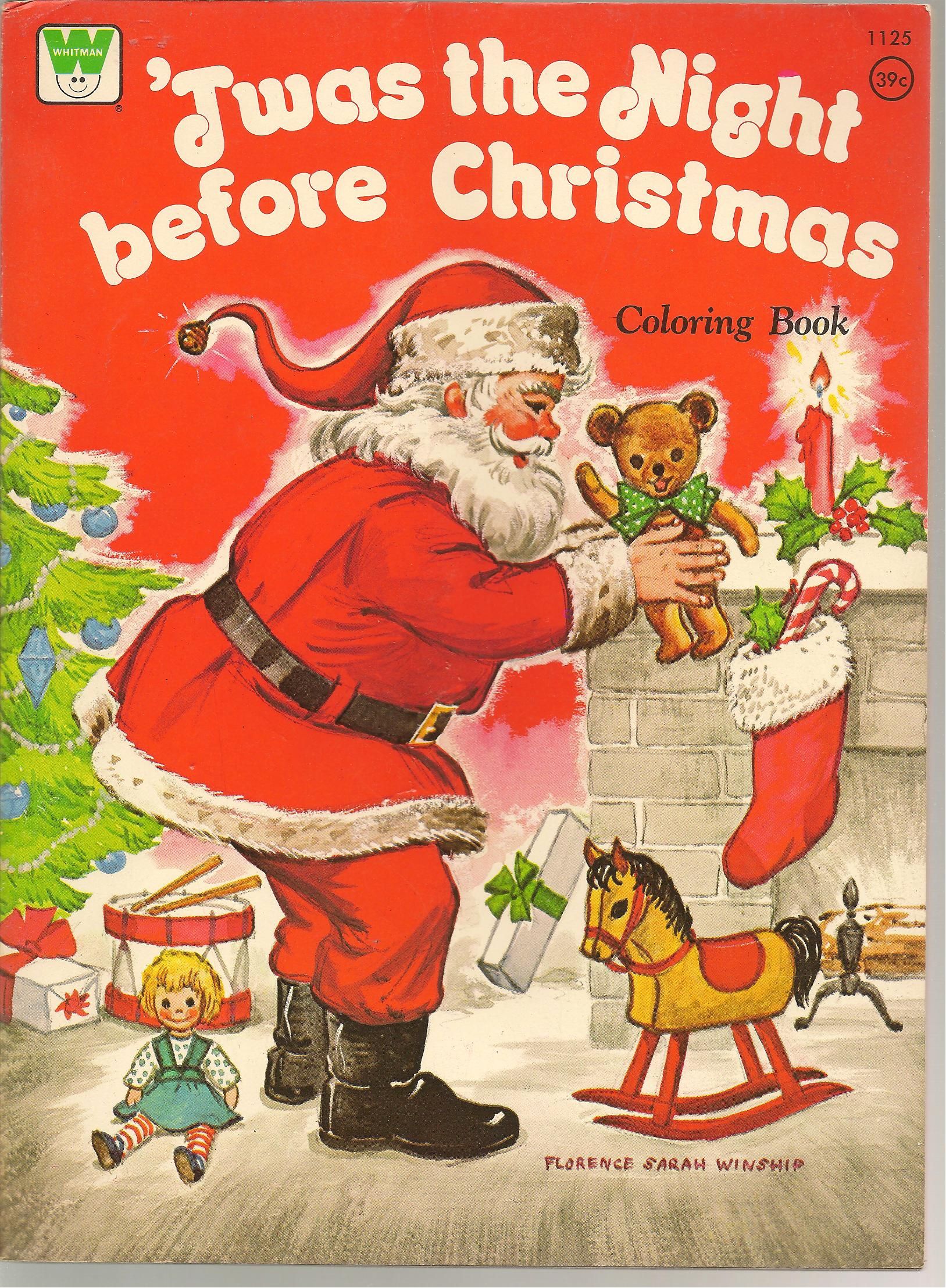 The Night Before Christmas Coloring Pages