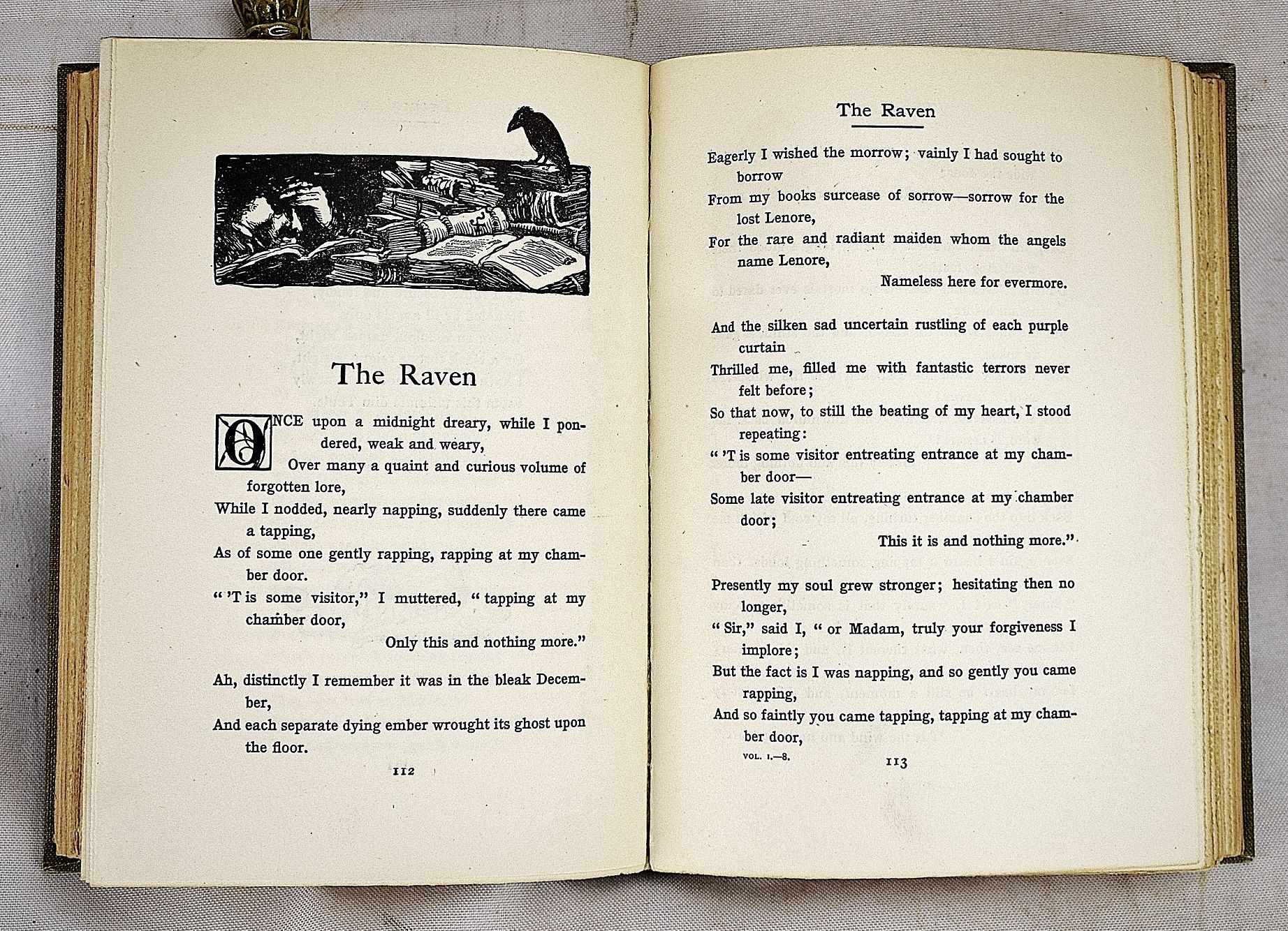 Complete Works of Edgar Allan Poe 10 Vol. Limited Ed. 1902 Fred De Fau ...