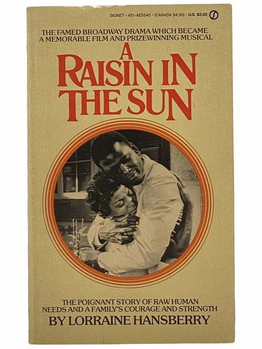 A Raisin In The Sun Book Lorraine Hansberry