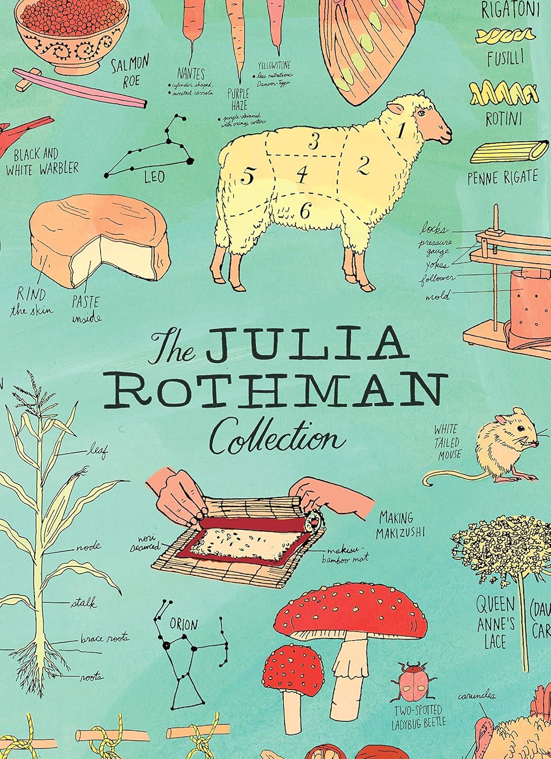 The Julia Rothman Collection: Farm Anatomy, Nature Anatomy, and Food ...