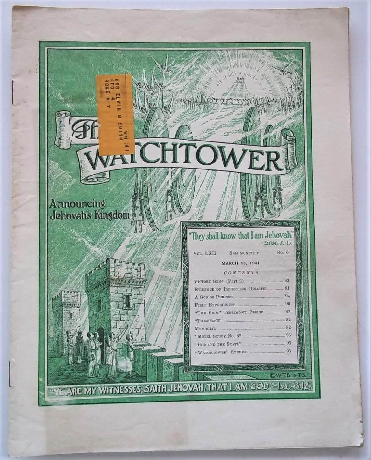 20a The Allotment Of The Land Watchtower Online Library Singapore's