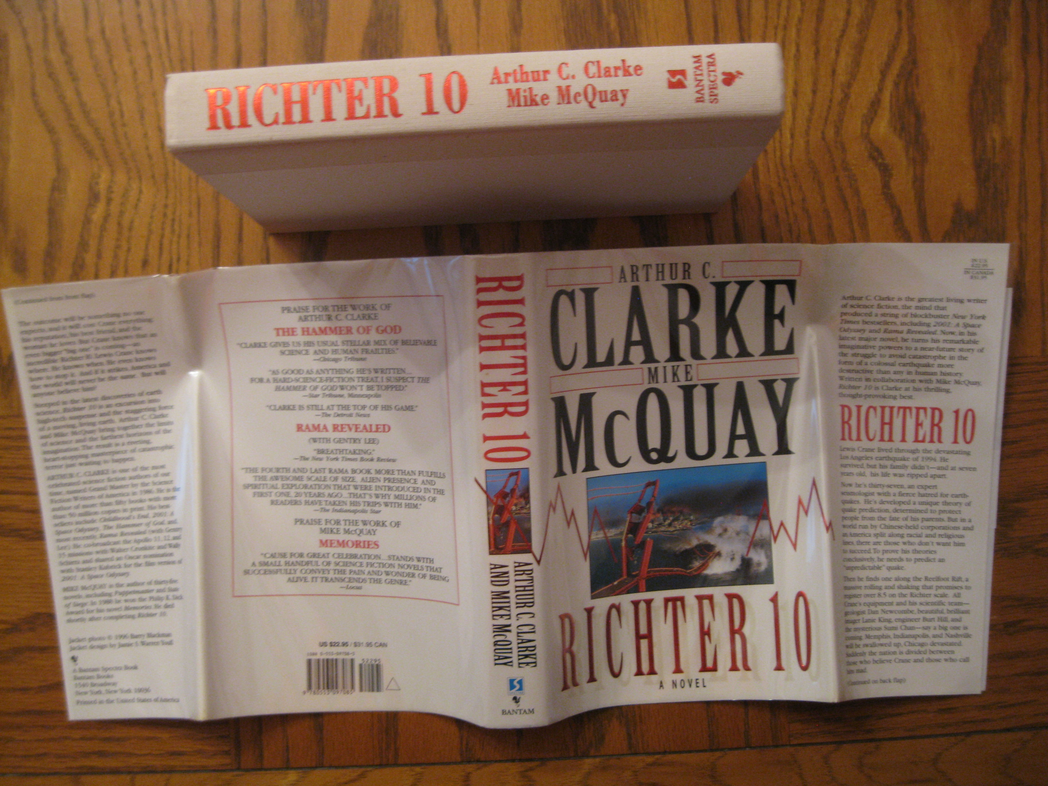 Richter 10 by Arthur C. Clarke and Mike McQuay | Hardcover | 1996 ...
