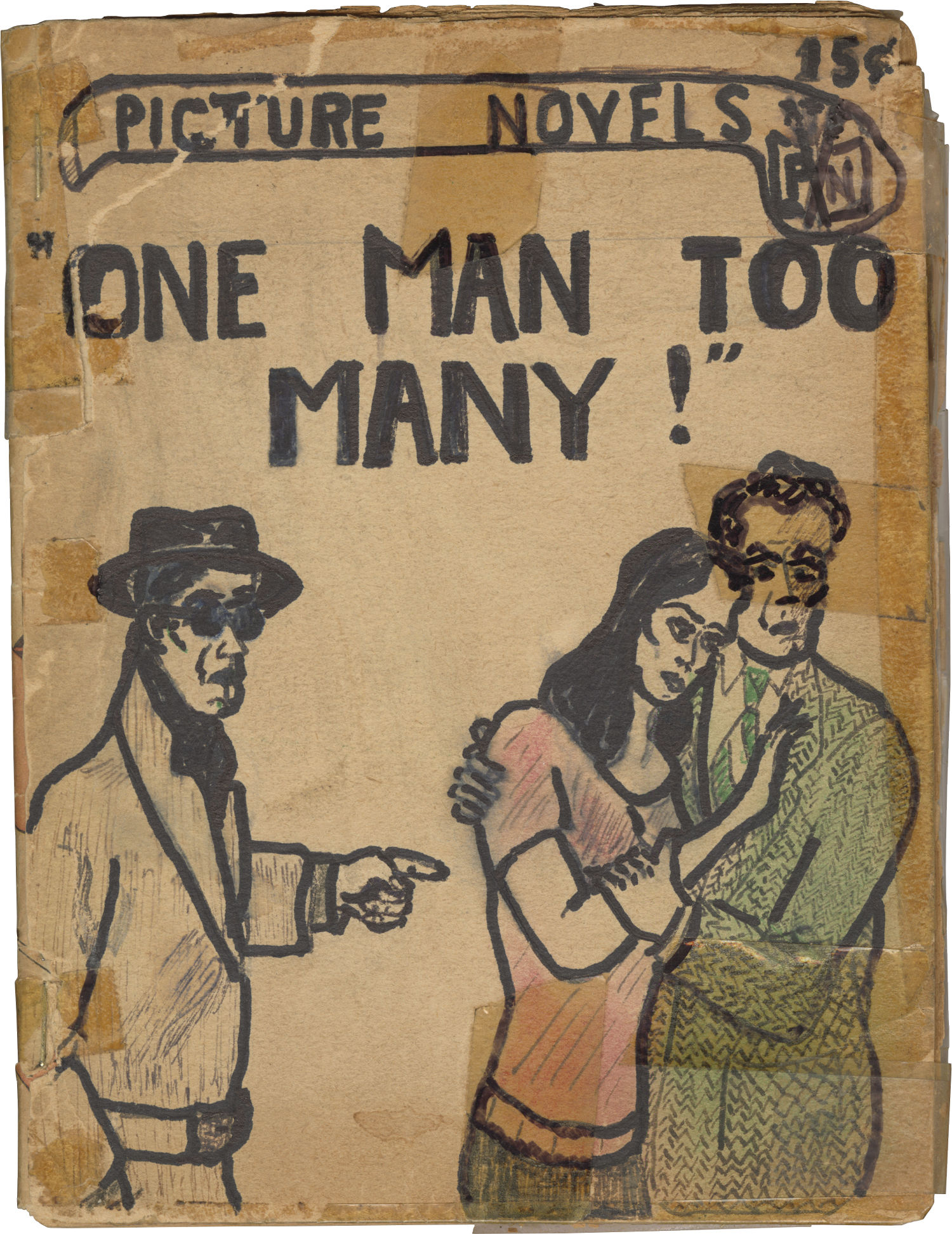 It Rhymes With Lust [One Man Too Many] (Original maquette for the 1950 ...