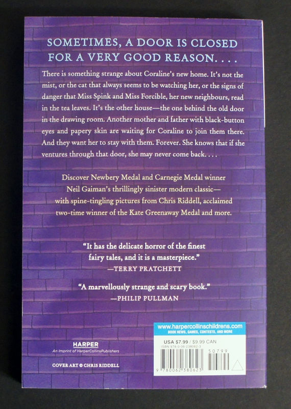 Coraline (Signed by Neil Gaiman) by Gaiman, Neil; Riddell, Chris ...