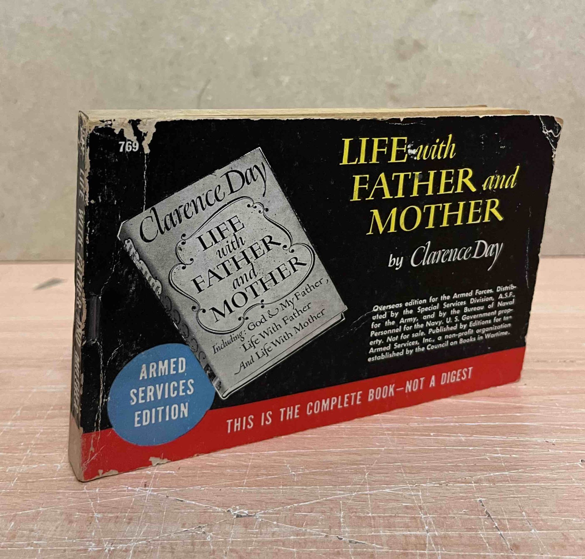 Life with Father and Mother by Day, Clarence | Paperback | 1937 | Armed ...