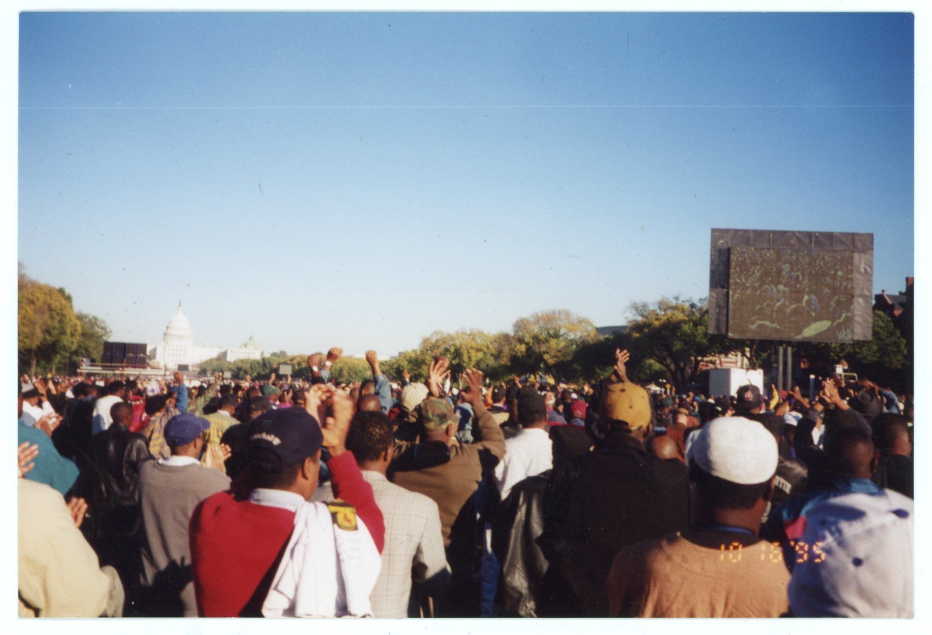 BIBLIO | MILLION MAN MARCH AFRICAN AMERICAN MEN MARCH WASHINGTON DC ...