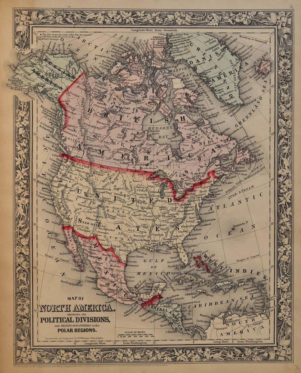 MITCHELL'S NEW GENERAL ATLAS, Containing Maps of the Various Countries ...