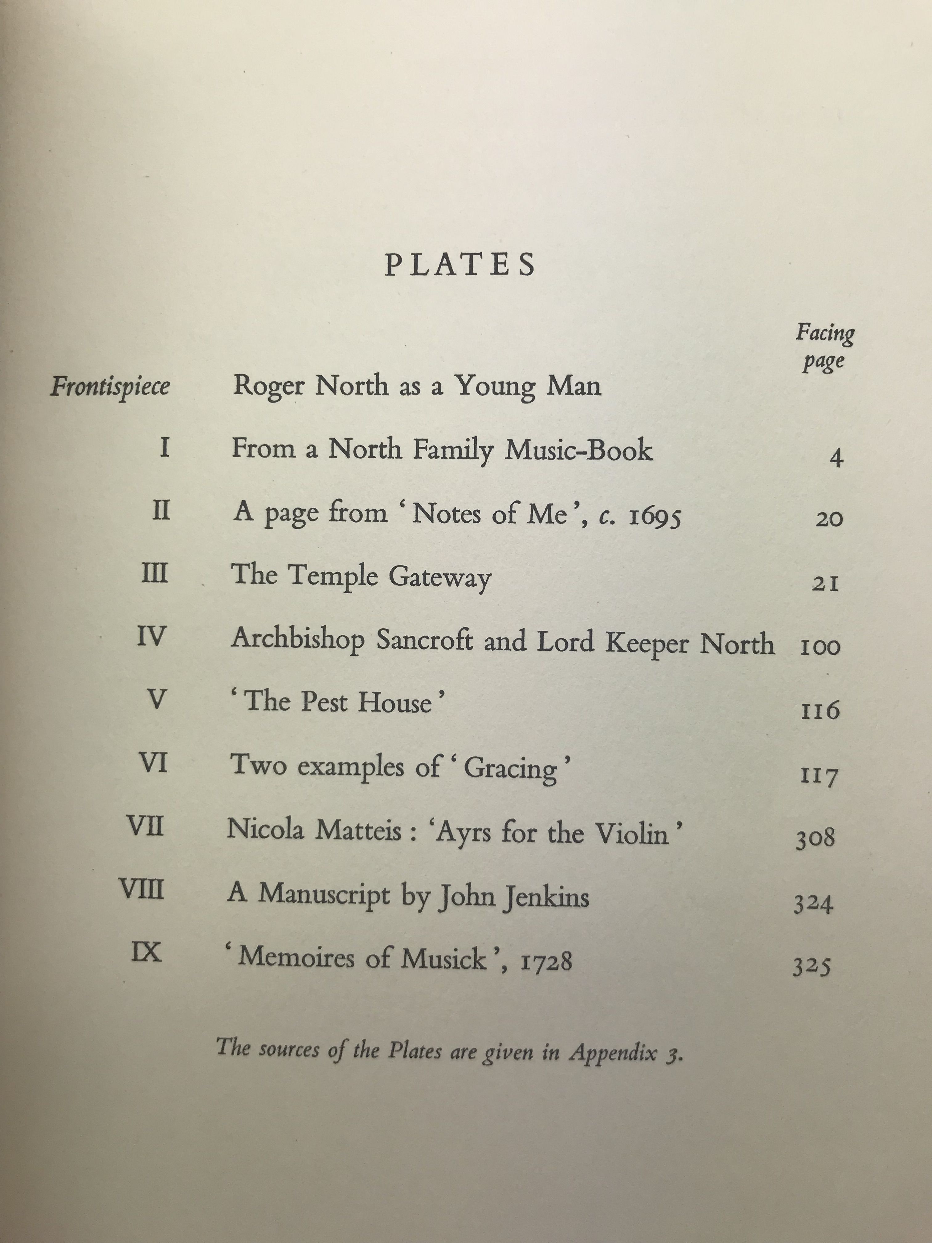 BIBLIO | Roger North on Music. Being a Selection from his Essays ...