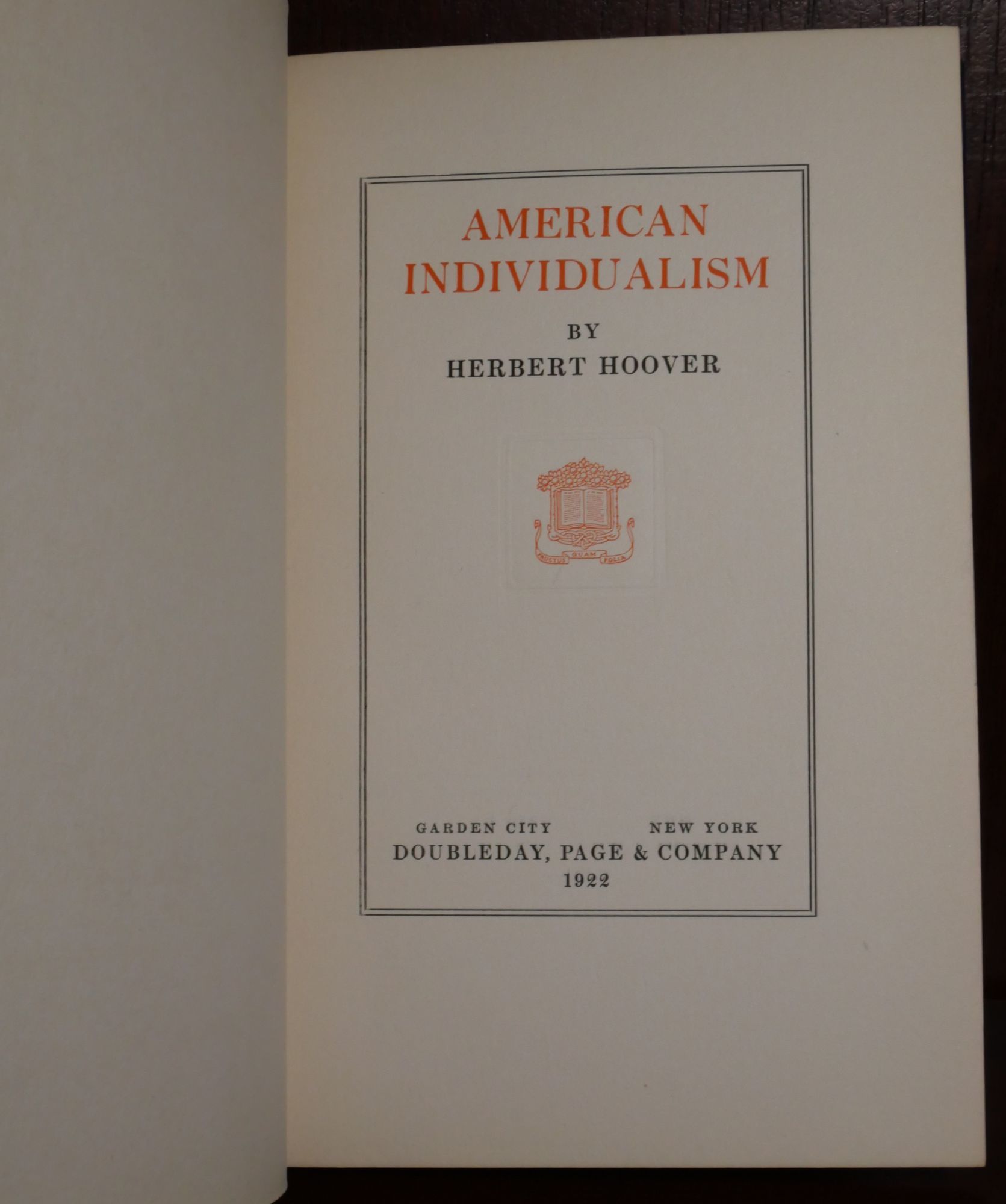 Herbert Hoover Individualism at Lola Wall blog