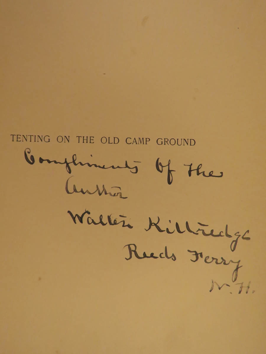 Tenting on the Old Camp Ground by KITTREDGE, Walter | Hardcover; tight ...