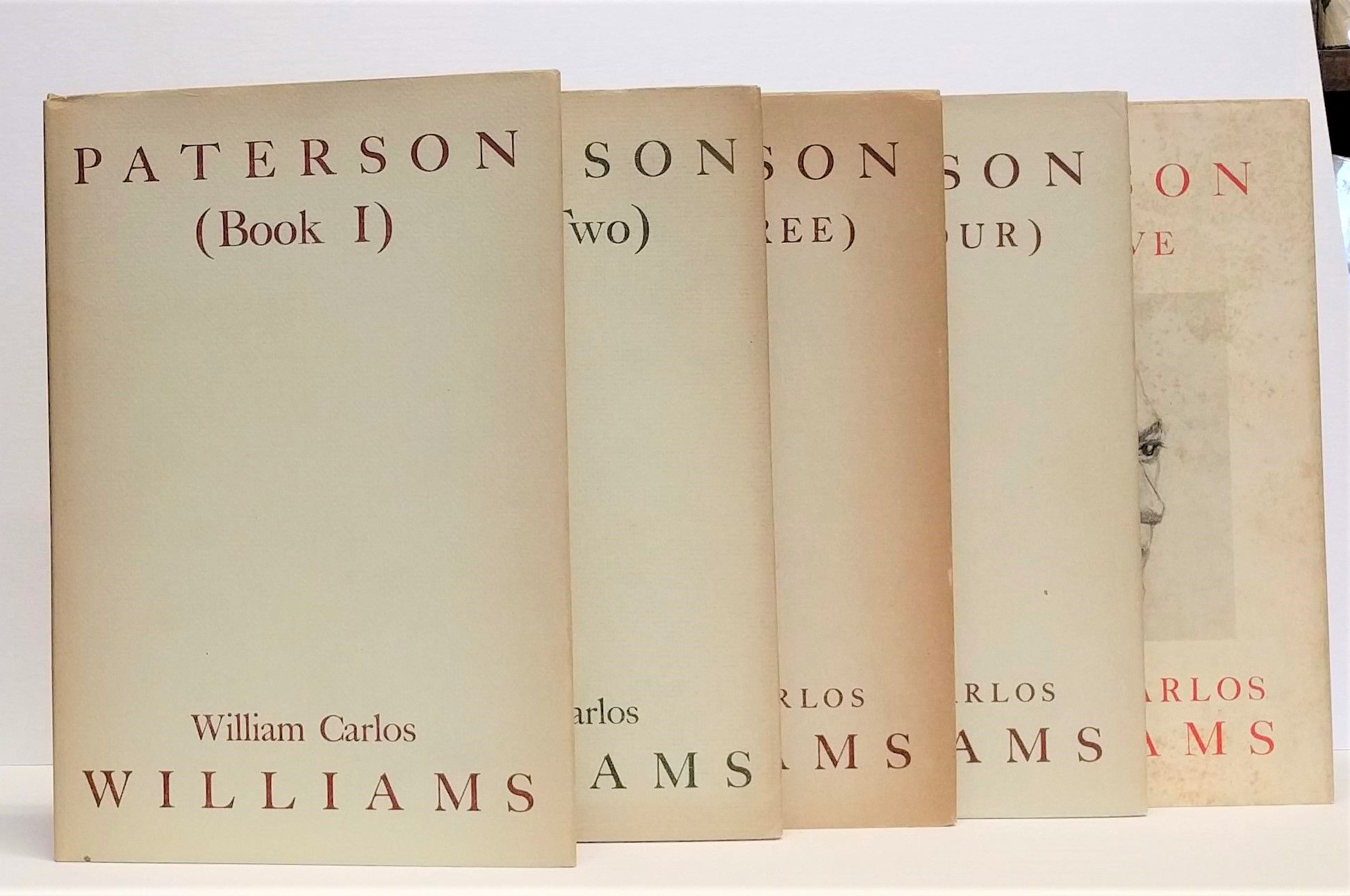 PATERSON (5 volumes) by William Carlos Williams - First Editions - 1946 ...