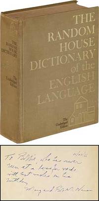 The Random House Dictionary of the English Language by (KENNEDY, Robert ...
