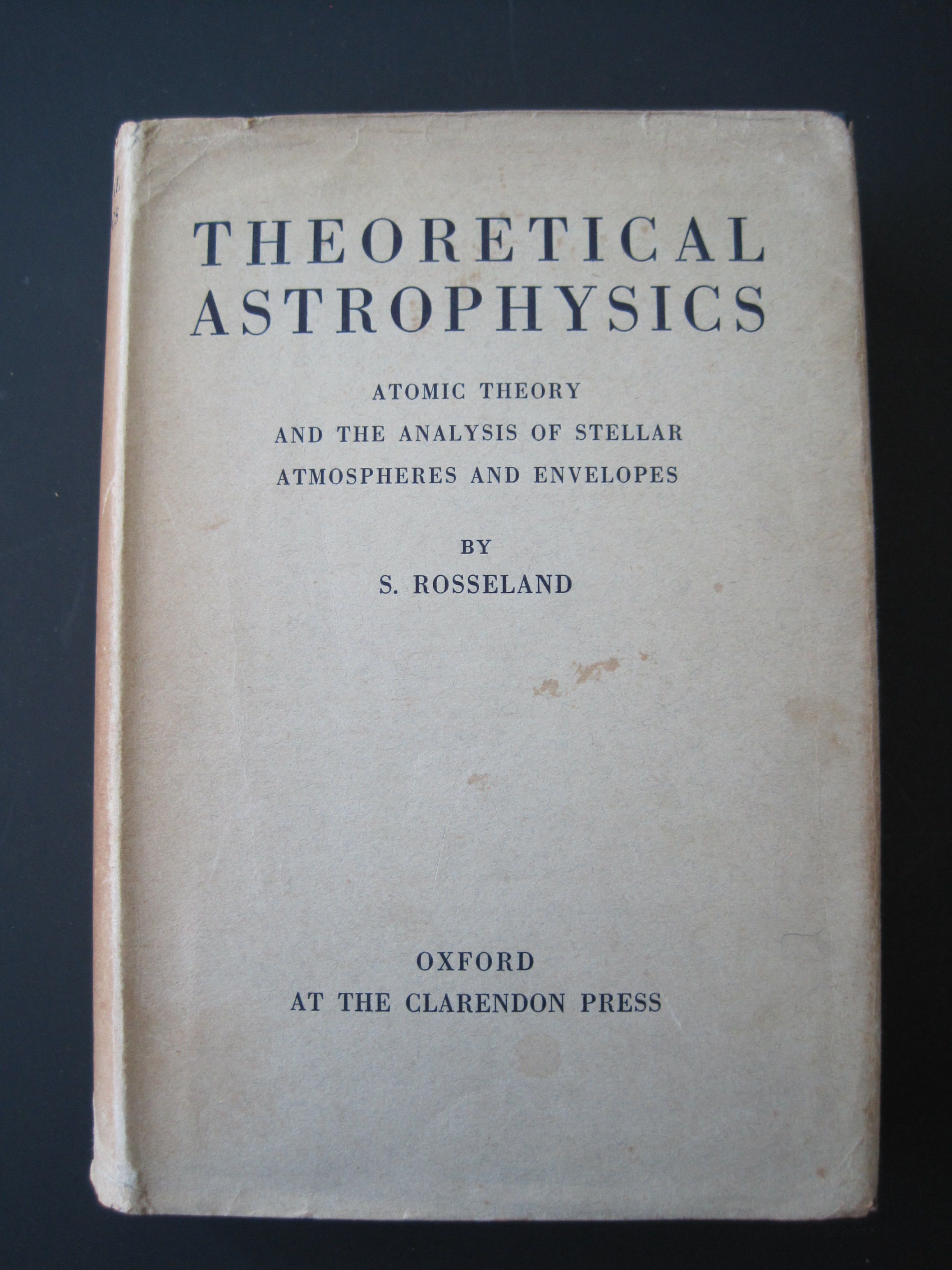 Theoretical Astrophysics, Atomic Theory and Analysis of Stellar ...