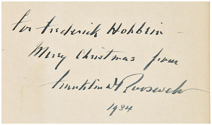 LOOKING FORWARD. [with:] ON OUR WAY by Roosevelt, Franklin D | 1933 ...