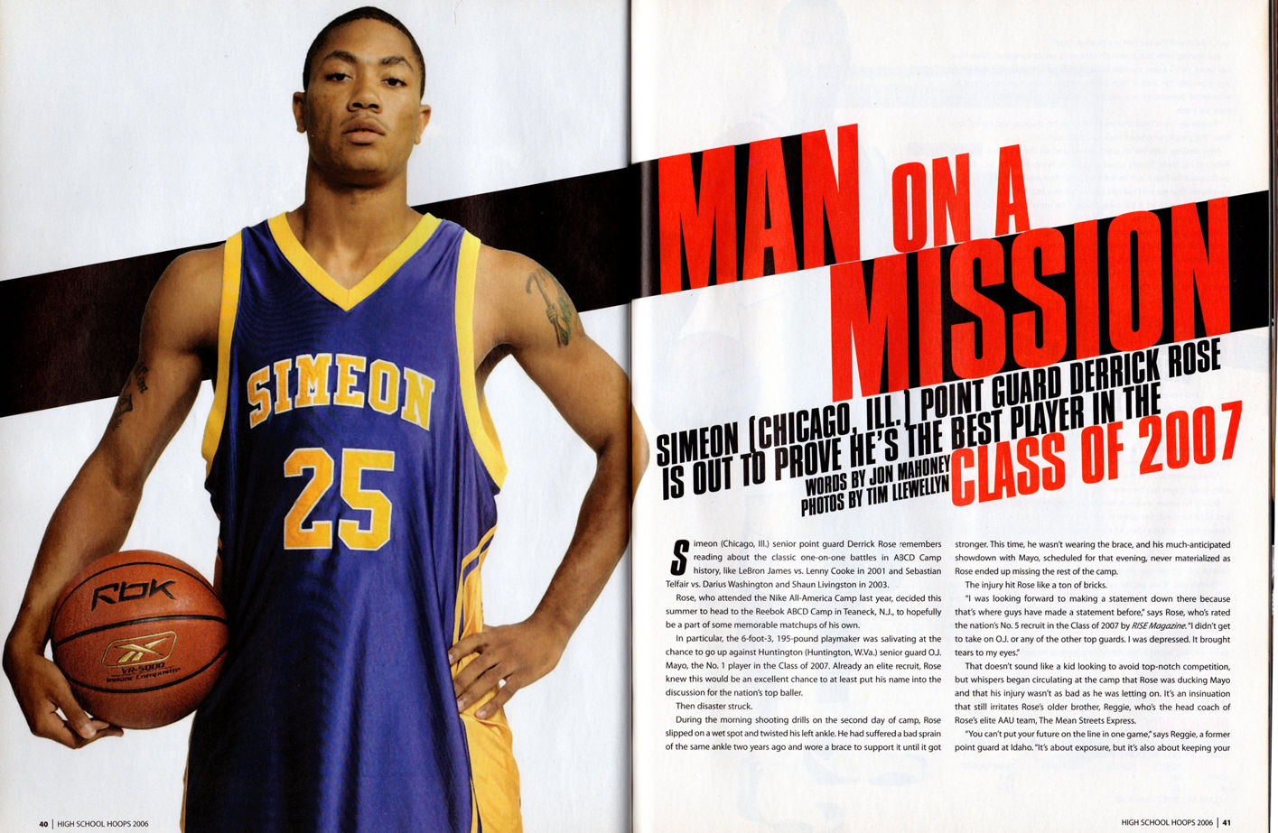 Eric Gordon And Derrick Rose High School