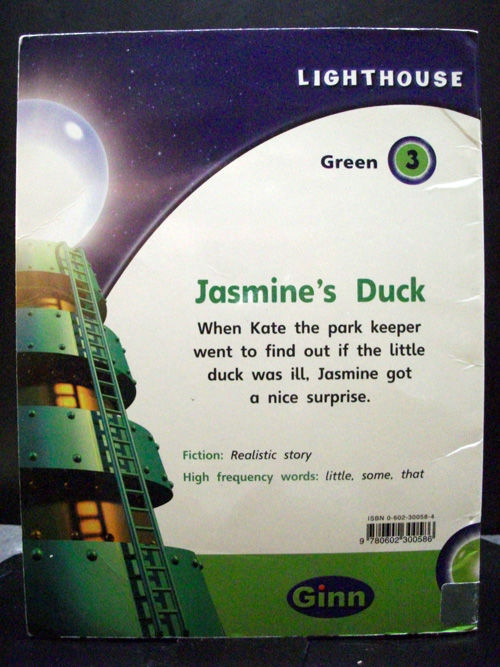 Lighthouse Green Level: 3 Jasmine`s Duck by Jane Wood - Paperback ...